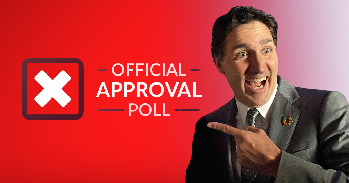 OFFICIAL APPROVAL POLL - Conservative Party of Canada