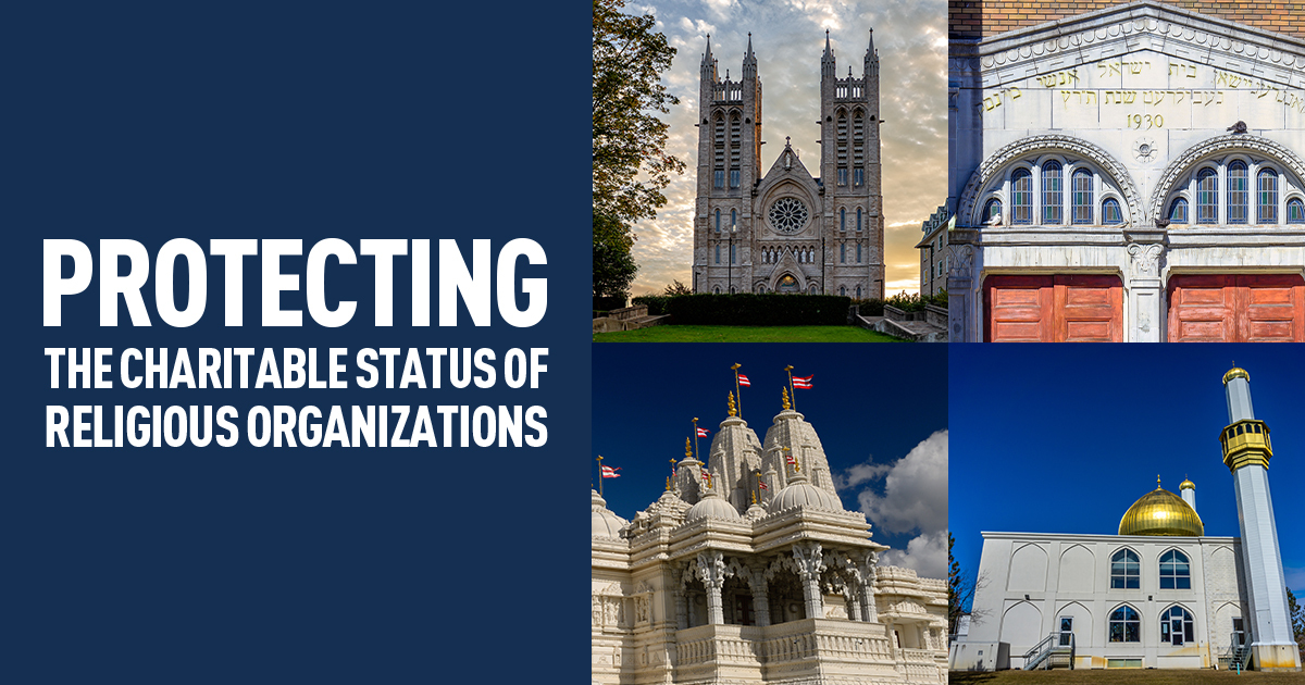 Protecting the Charitable Status of Religious Organizations ...