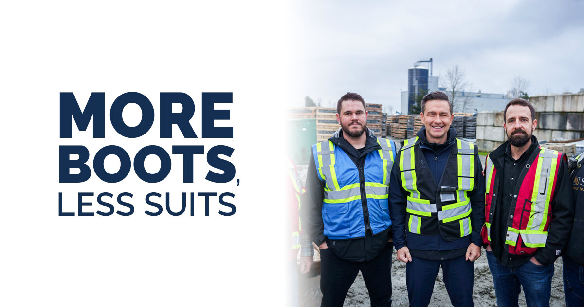 More Boots, Less Suits - Conservative Party of Canada
