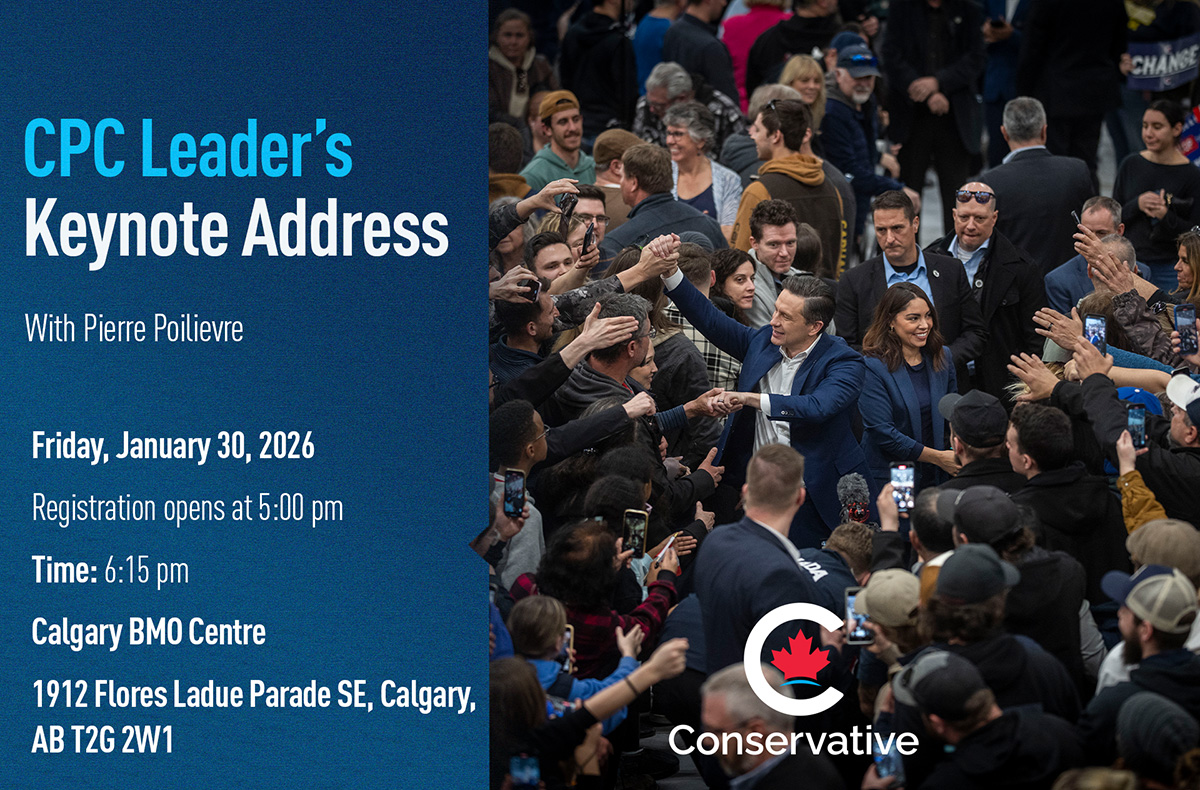 CPC Leader's Keynote Address - Conservative Party of Canada