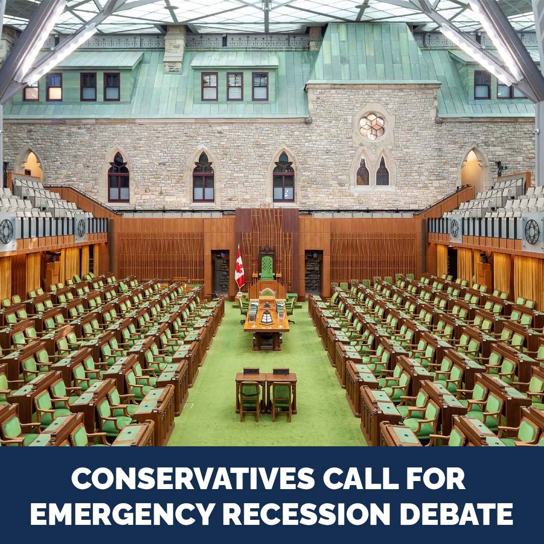 Conservatives Call for Emergency Recession Debate - Conservative Party ...